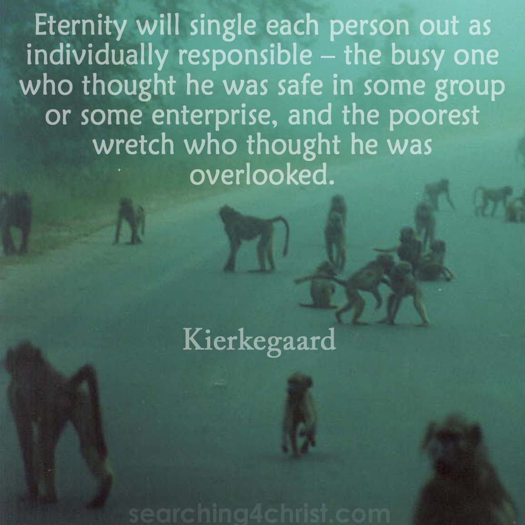 Singled Out As Responsible – Searching For Christ