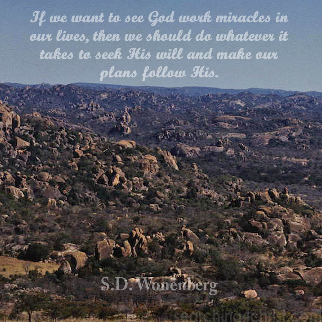 Want To See God Work – Searching For Christ