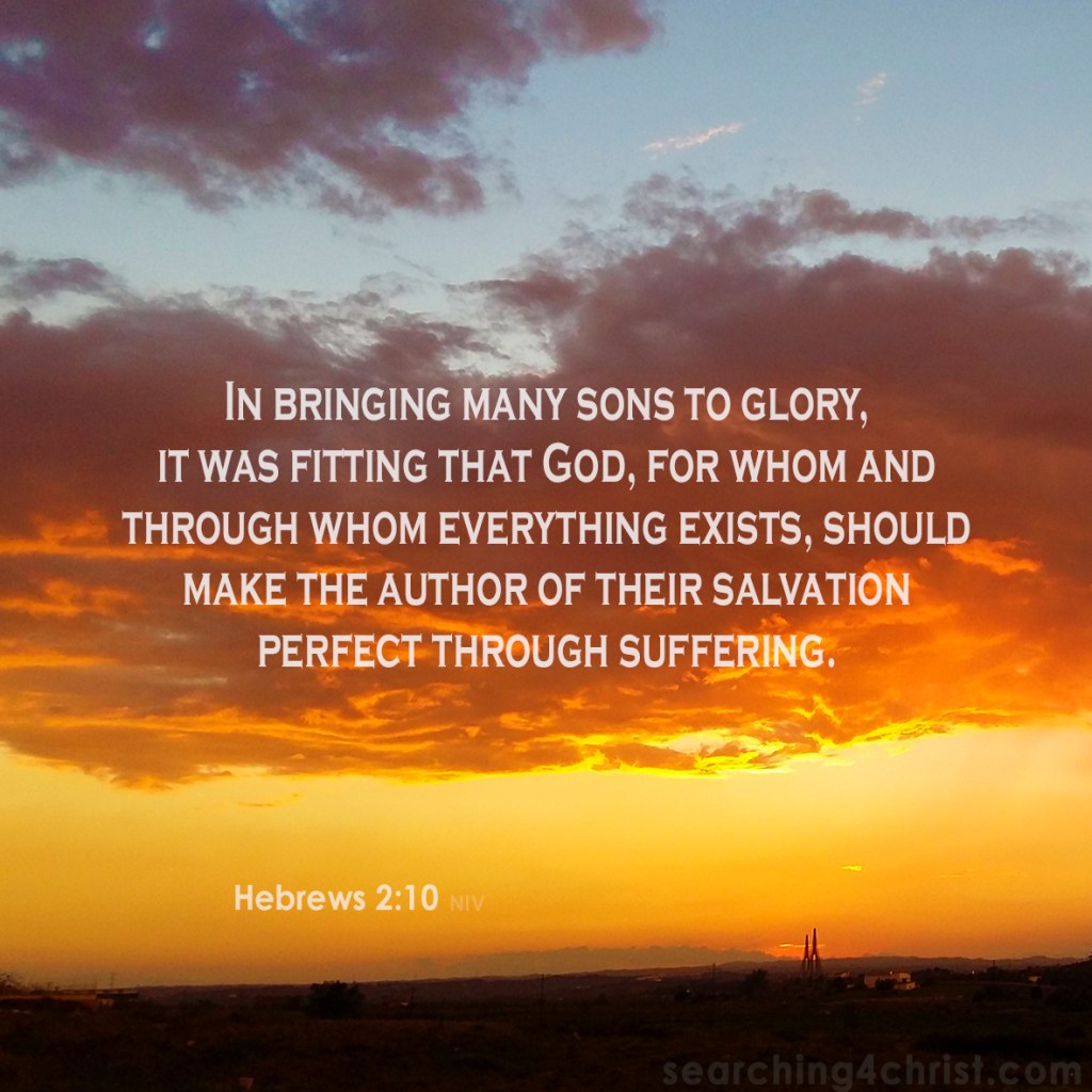 Perfect Through Suffering – Searching For Christ