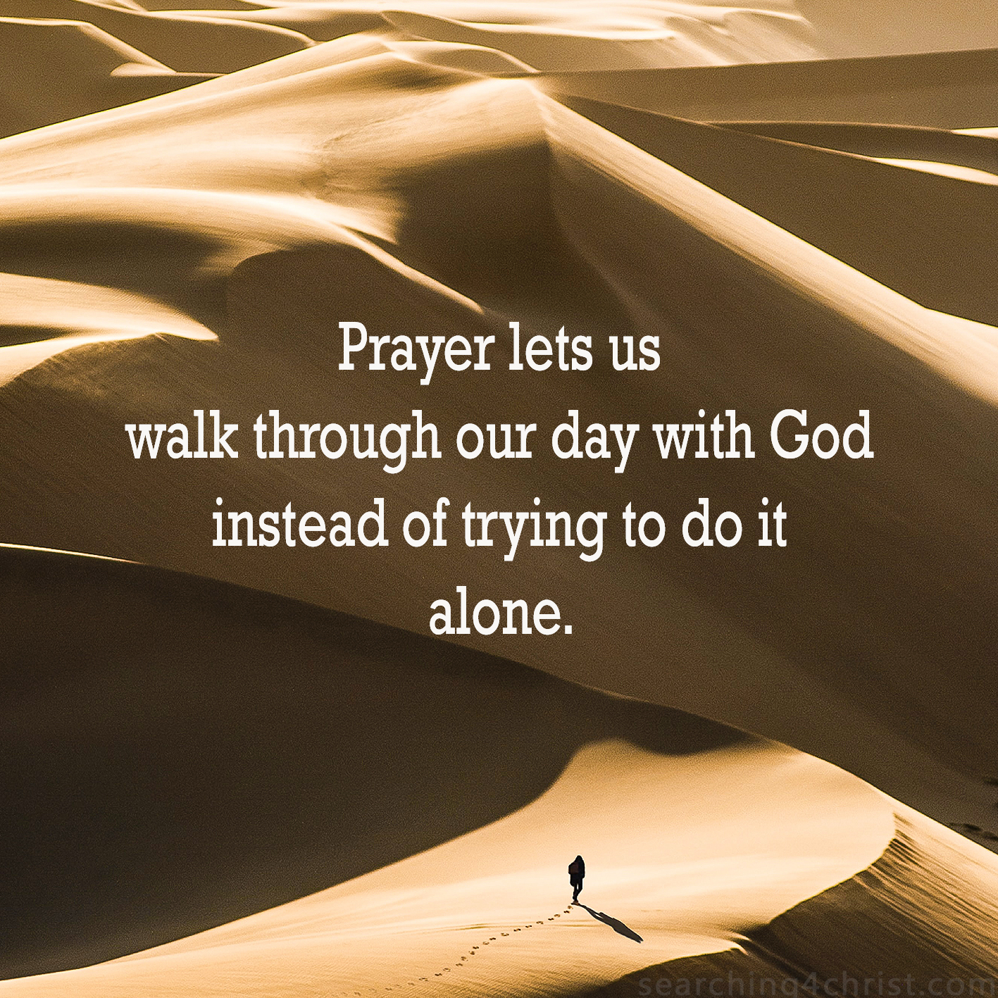 God Walking Quotes