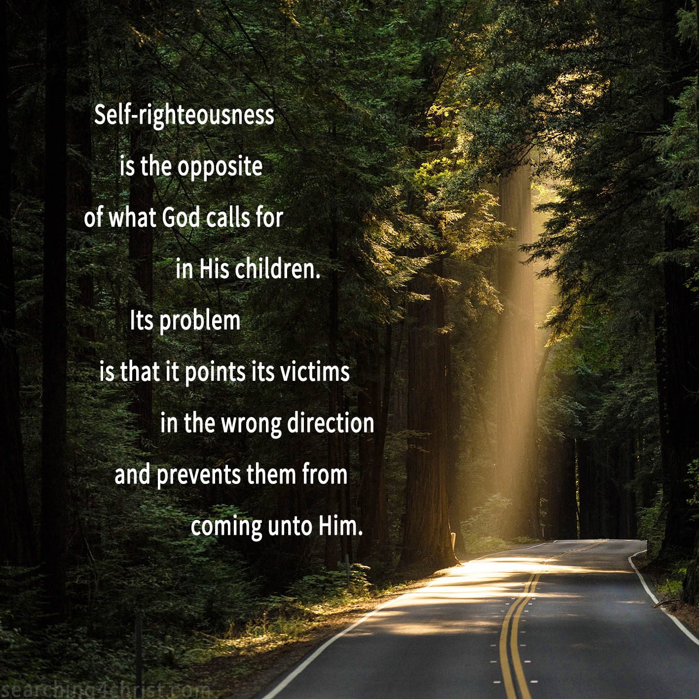 The Wrong Righteousness – Searching For Christ